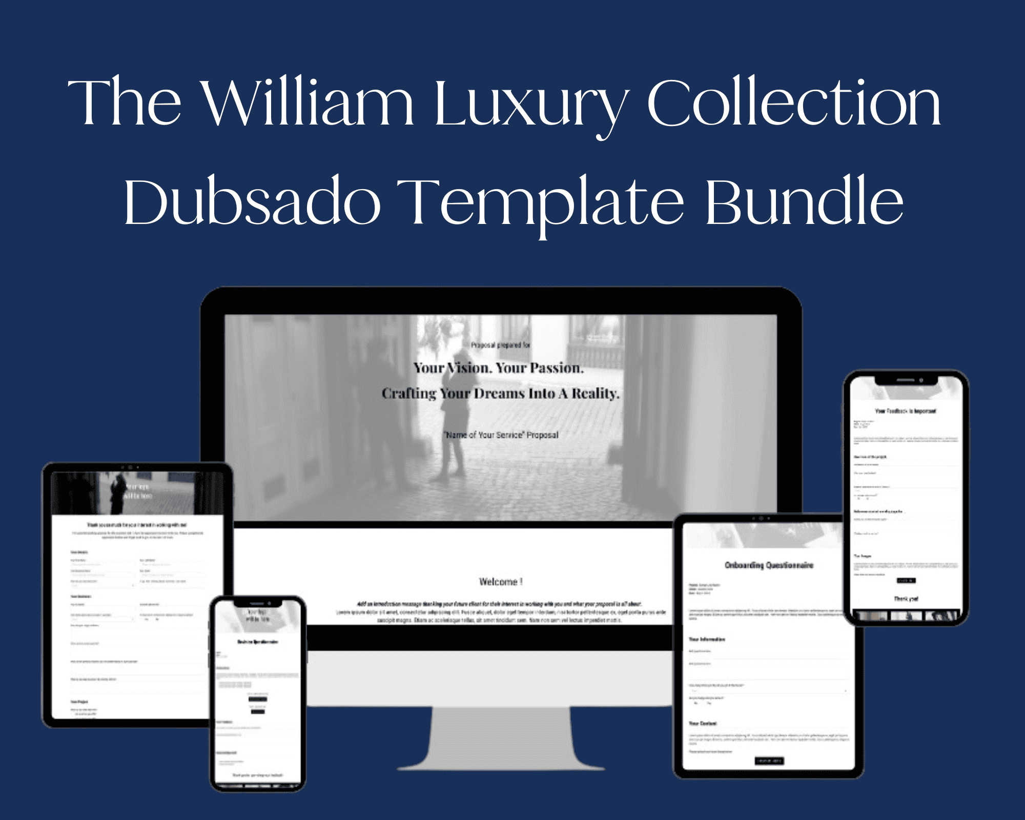 Dubsado Form Template Bundle for Creative Businesses
